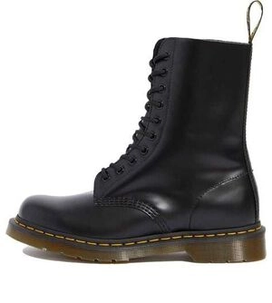 Dr. Martens Dr. Martens 1490 Mid Calf Lace Up Boots Black/black
