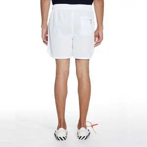 Off-White Caravaggio Diag Stripe Mesh Shorts