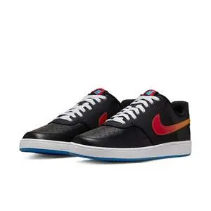 Nike Court Vision Low Sneakers - Black/red