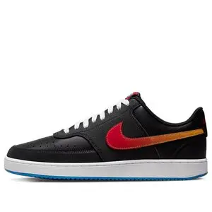 Nike Court Vision Low Sneakers Black/red