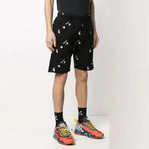 Off-White Logo Print Short Skirt