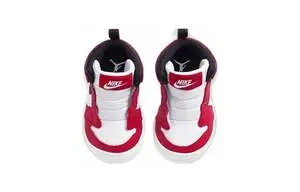 JORDAN Air 1 Bootie White Varsity - Red