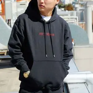 Nike Jordan Alphabet Pattern Solid Color Drawstring Hoodie