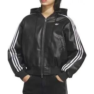 Adidas Double Leather Jacket