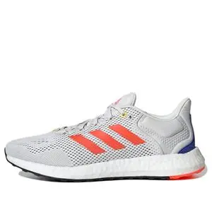 Adidas Pureboost 21 Athletic Sneakers - Grey/red