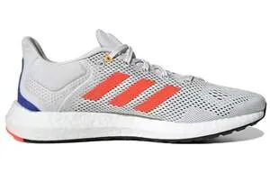 Adidas Pureboost 21 Athletic Sneakers - Grey/red