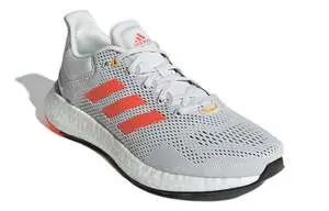 Adidas Pureboost 21 Athletic Sneakers - Grey/red