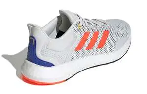 Adidas Pureboost 21 Athletic Sneakers - Grey/red