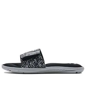 Under Armour Under Armour Ignite 6 Graphic Strap Slide Black/mod Grey