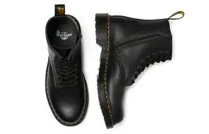 Dr. Martens 1460 Classic Side Zipper Boots - Black