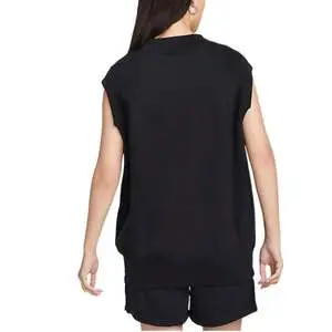 Nike Phoenix Fleece Oversized Vest - Black