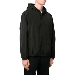 Off-White Fw22 Back Classic Logo Printing Hooded Jacket