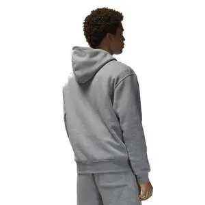 JORDAN Logo Popover Hoodie - Grey