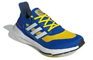 Adidas Ultraboost 21 'la Rams' Athletic Sneakers - Blue/white/yellow