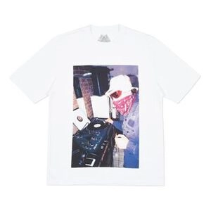 PALACE Dj Character Graphic T-shirt - White