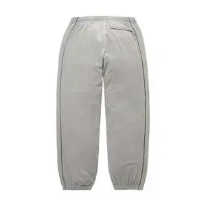 Supreme Ss26 Velour Mesh Track Pant - Silver