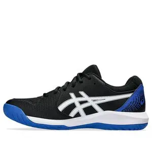 Asics ASICS Gel-Dedicate 8 Wide Athletic Sneakers Black/blue