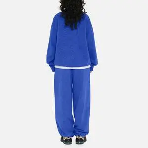 Nike X Stussy Acid Wash Crew Fleece - Blue
