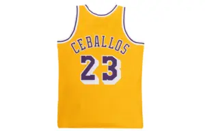 Mitchell & Ness Los Angeles Lakers 1994-95 Cedric Ceballos Swingman Jersey