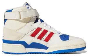 Adidas Forum 84 High X Eric Emanuel "kansas Jayhawks" Sneakers - White/red/blue