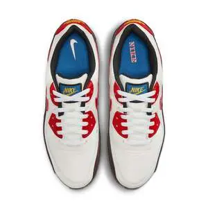 Nike Max 90 Se "sail University Red" Sneakers - White/red/black