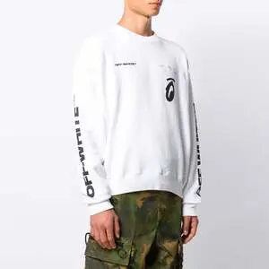 Off-White Printed Crewneck Pullover
