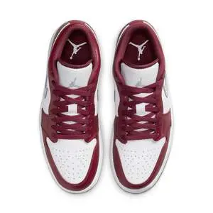 JORDAN 1 Low - White/red