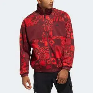 Adidas Limited Reversible Fleece Lined Stand Collar Jacket