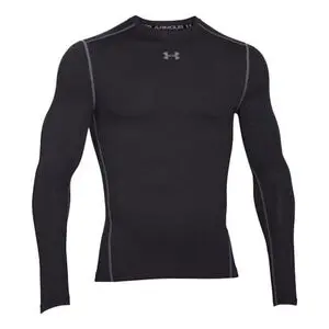 Under Armour Coldgeararmour Compression Crew Shirt - Black