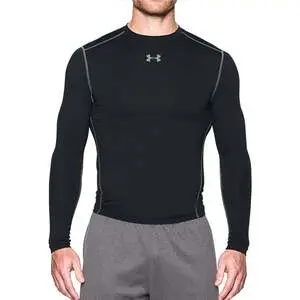 Under Armour Coldgeararmour Compression Crew Shirt - Black