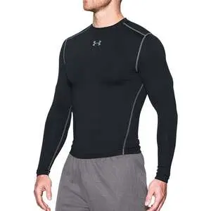 Under Armour Coldgeararmour Compression Crew Shirt - Black