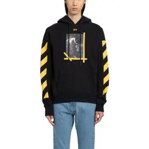 Off-White Diagonal Stripe Hoodie