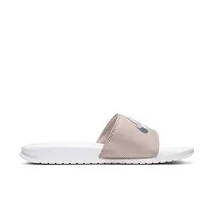 Nike Benassi Jdi Slides - White/ghost/barely Rose
