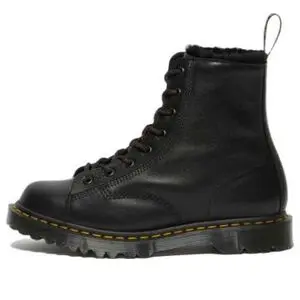 Dr. Martens Barton Shearling Lined Leather Ankle Boots