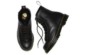 Dr. Martens Barton Shearling Lined Leather Ankle Boots