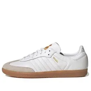 Adidas Real Madrid X Samba Team "white Gum" Sneakers - White/gum