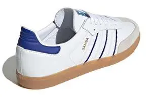 Adidas Samba Og "white Lucid Blue - White/blue