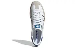 Adidas Samba Og "white Lucid Blue - White/blue