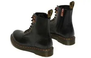 Dr. Martens Pascal Hdw Lace Up Combat Boots - Black