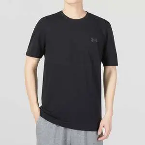 Under Armour Rush Seamless Legacy T-shirt - Black