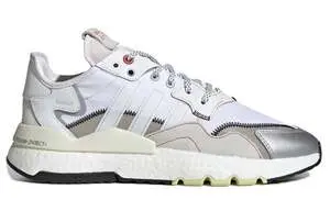 Adidas Nite Jogger "orbit Grey" Sneakers - White/grey