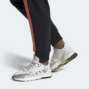 Adidas Nite Jogger "orbit Grey" Sneakers - White/grey