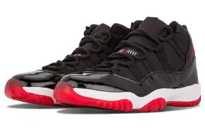 JORDAN Retro 'bred' 2001 High Top Sneakers - Black