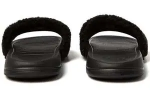 PUMA Popcat 20 Fleece Sliders - Black