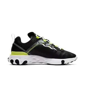 Nike React Element 55 Se Lemon Venom' Sneakers - Black