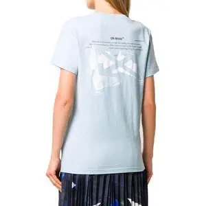 Off-White Arrows Sketch Printed Short Sleeve T-shirt