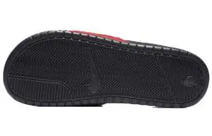 Nike Benassi Jdi Anthracite Slides - Anthracite/university Red