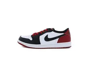 JORDAN Jordan Air 1 Retro Low OG White/black-red