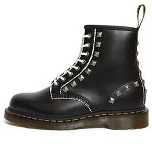 Dr. Martens 1460 Studded Lace-up Boots - Black