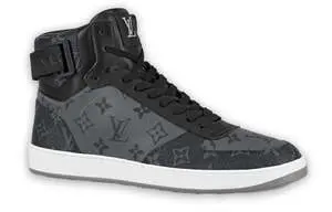 LOUIS VUITTON Rivoli Ankle Sneakers - Grey/white/black
